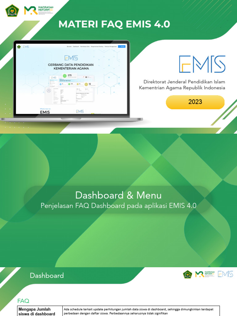 Materi FAQ Emis 4.0 | PDF | Karier & Perkembangan