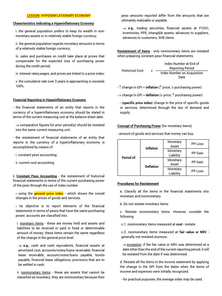 Hyperinflation | PDF