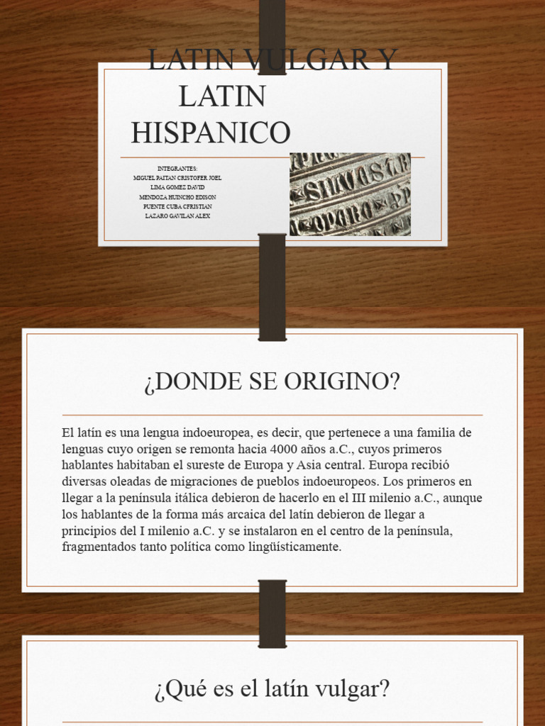 Orígenes y Evolución del Latín | PDF