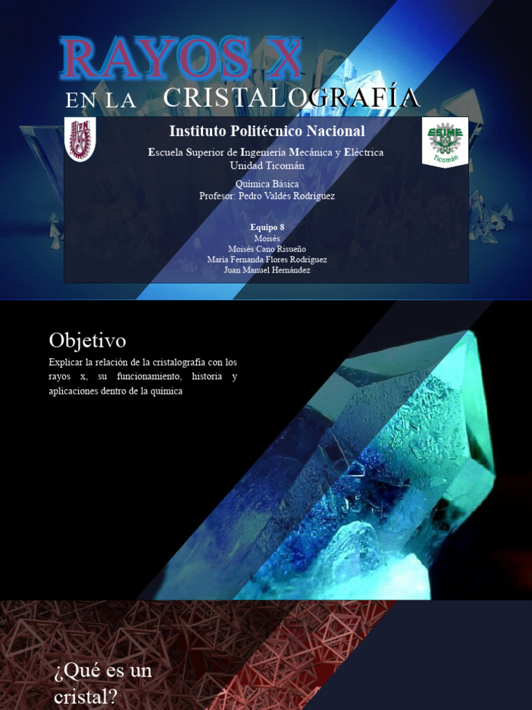 Rayos X en Cristalografia 1 | Descargar gratis PDF | Cristalografía de ...