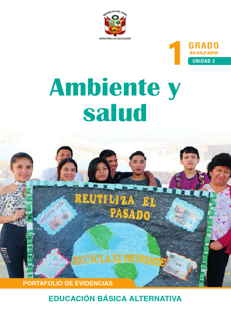 Ambiente y Salud Primer Grado - Ciclo Avanzado - Unidad 2. Portafolio de Evidencias ...