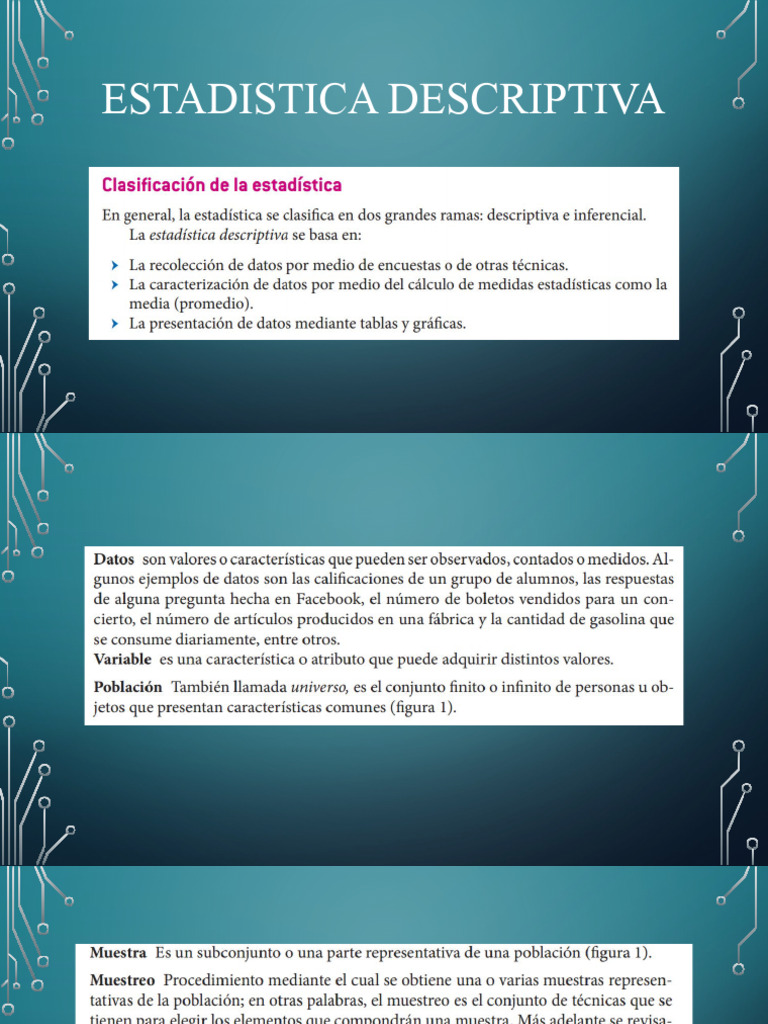 Estadistica Descriptiva | PDF | Muestreo (Estadísticas) | Estadísticas ... Estadistica Descriptiva | PDF | Muestreo (Estadísticas) | Estadísticas ...