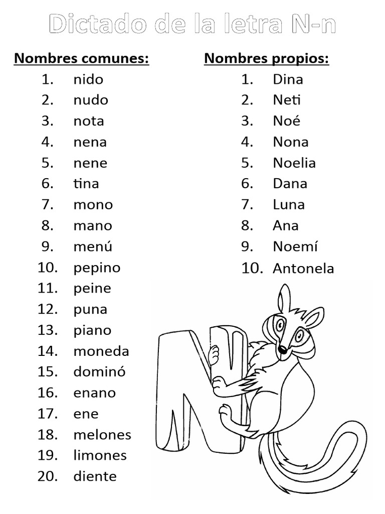 Inversa de La N | PDF | Artes del Lenguaje y Comunicación