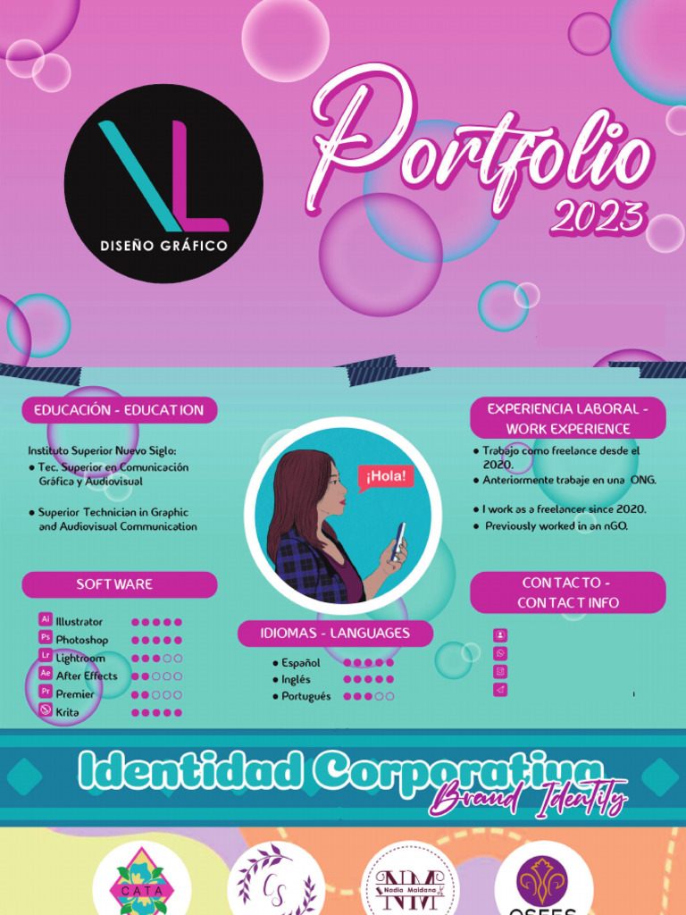 MODELO DE Portfolio | PDF