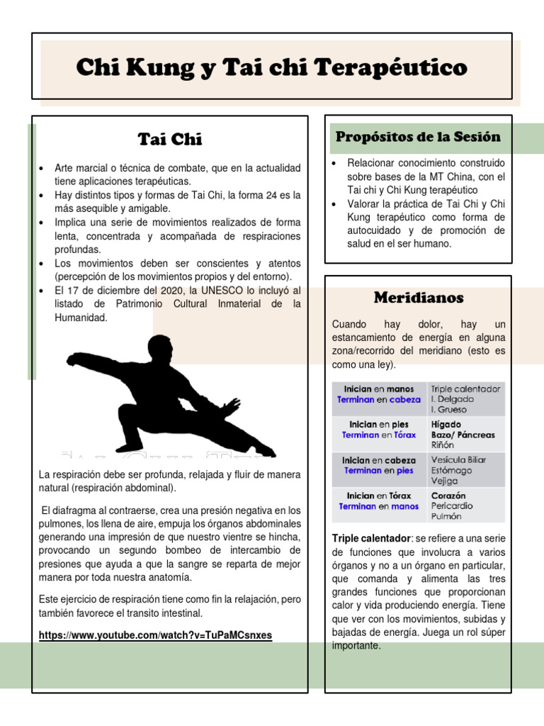 Tai Chi y Chi Kung Parte 2 | PDF