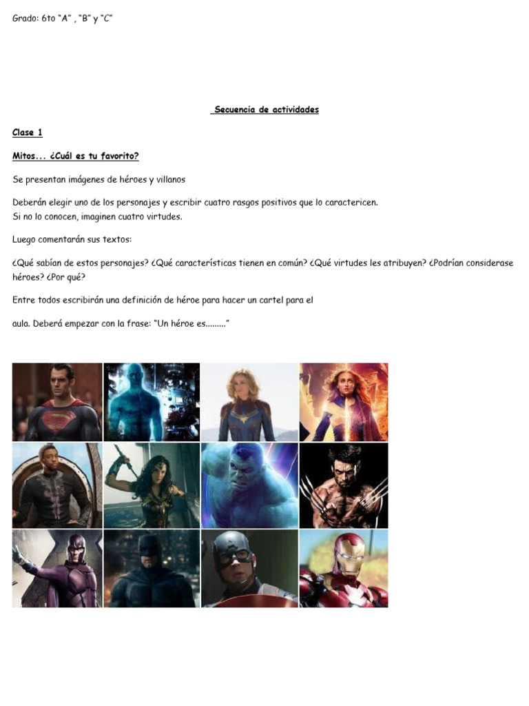 Secuencia de Mitos 2 | PDF