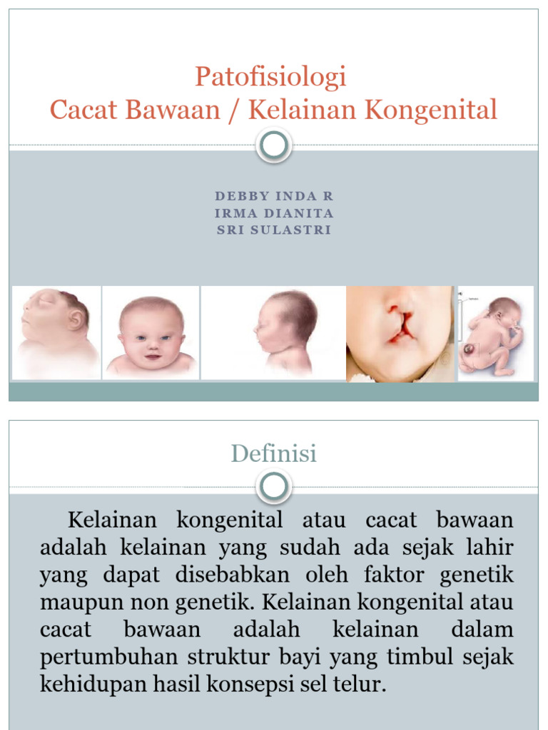 Kelainan Kongenital Fix | PDF