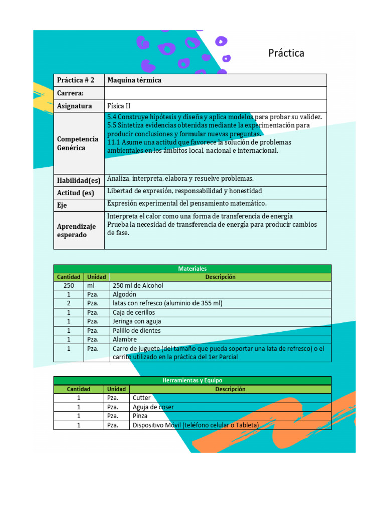 Practica 2p Fii 2021 | PDF | Calor | Temperatura