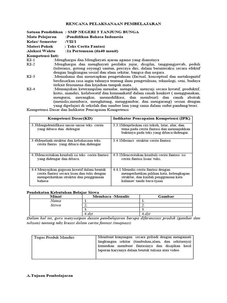 RPP Guru Penggerak | PDF | Karier & Perkembangan