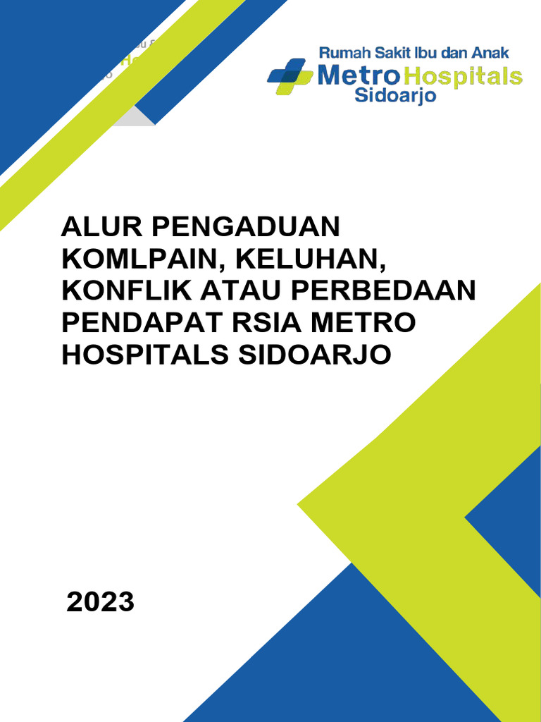 Bagan Alur Pengaduan Komplain | PDF
