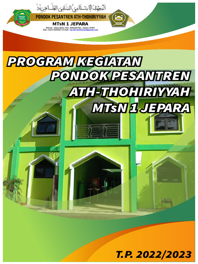 Cover PROGRAM KEGIATAN Ponpes | PDF