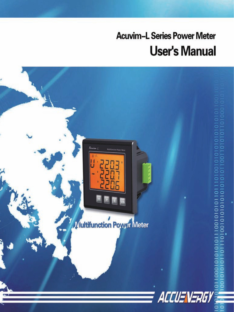 Acuvim-L User's Manual V1.2 | PDF