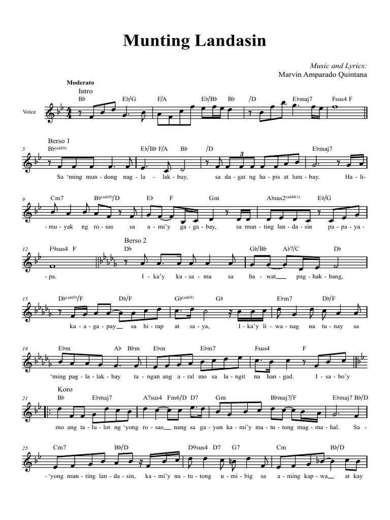 Munting Landasin 1 | PDF