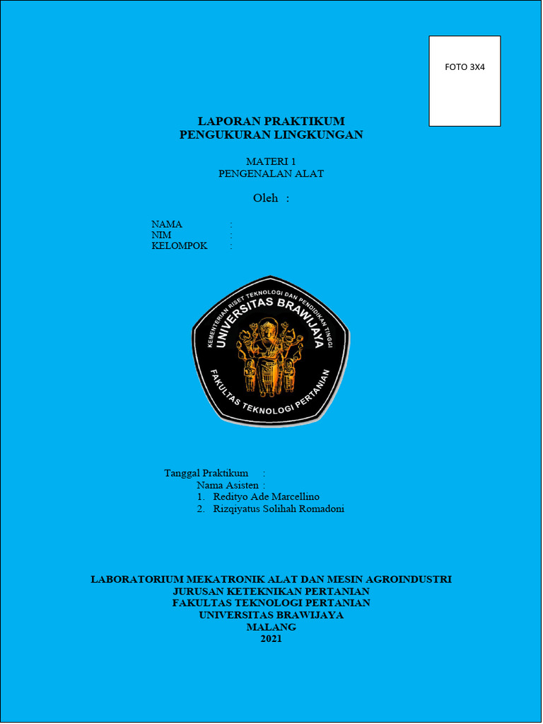 Cover Praktikum Setiap Materi TPB | PDF