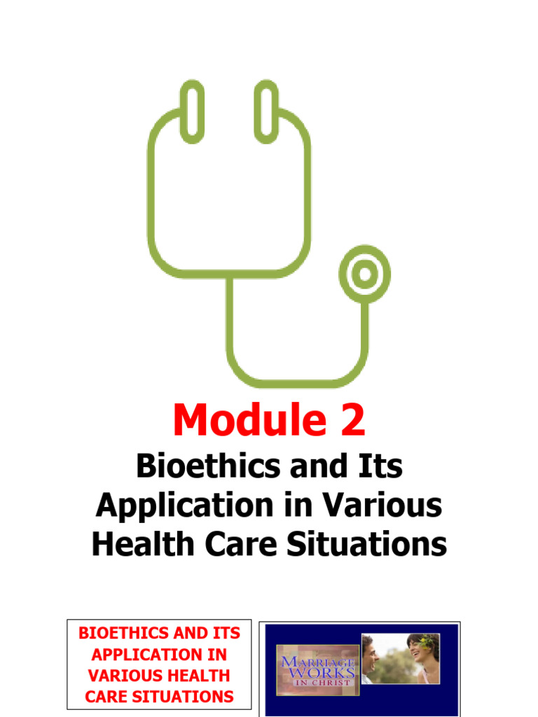 Lesson 6 Bioethics and Its Application in Various | PDF | Birth Control ...