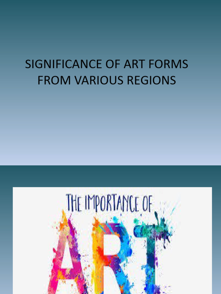 Importance of Regional Art Forms | PDF | Creativity | Imagination