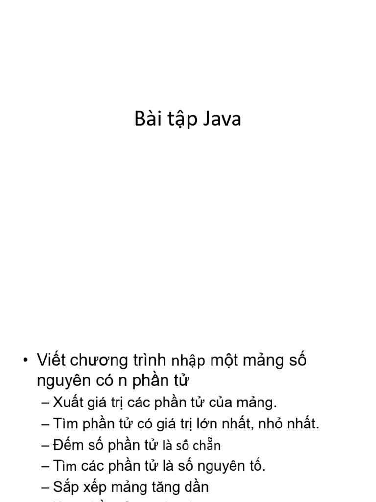 BT Java | PDF
