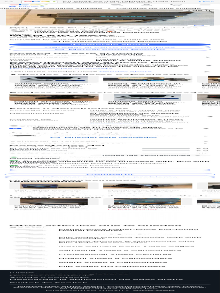 PXL 2000 Fisher-Price Pixelvision Videocámara Video Película Cámara Con ...