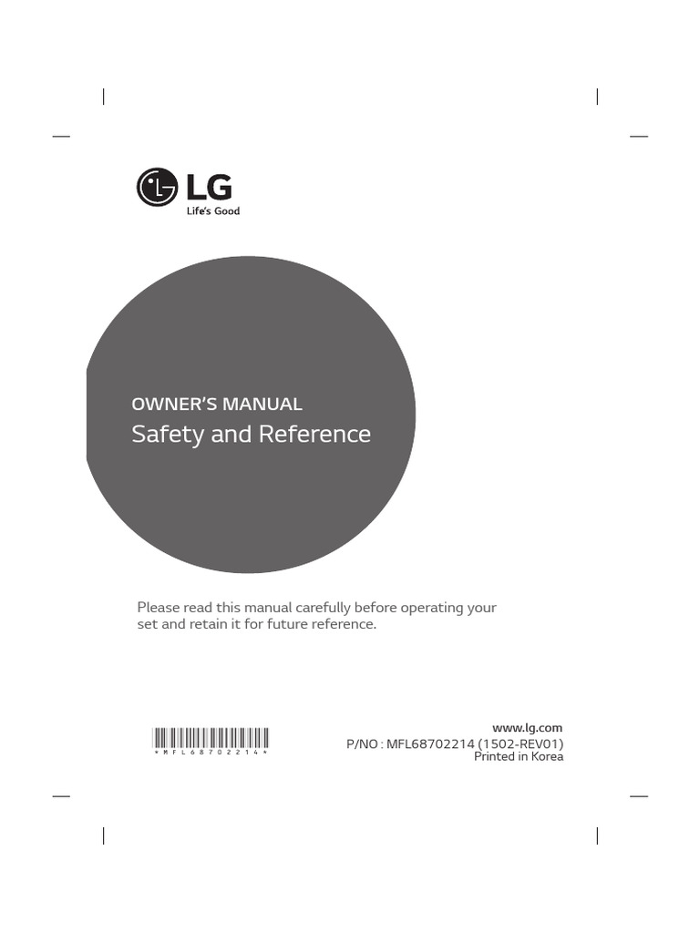 Safety and Reference: Owner'S Manual | PDF | Ac Power Plugs And Sockets ...
