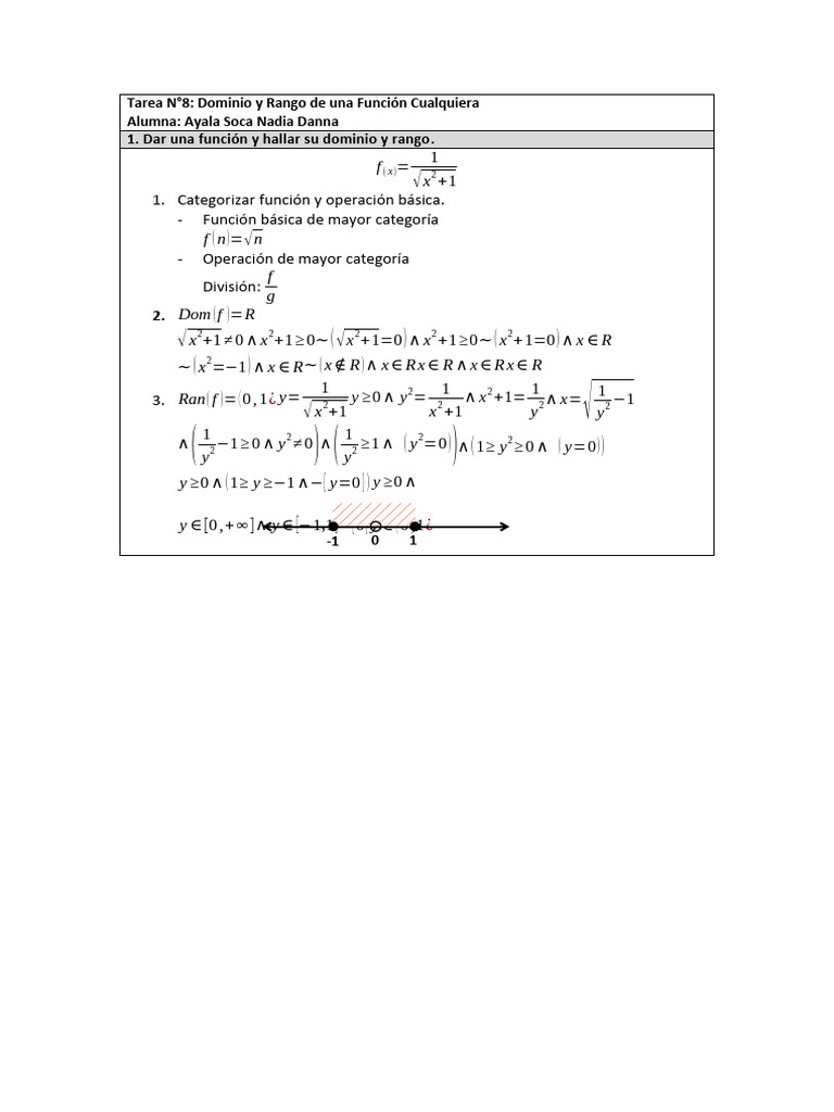 AYALA SOCA - T8 - Dom y Ran - Funcion Cualquiera | PDF