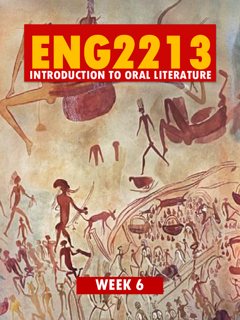 ENG2213 - Introduction To Oral Literature | PDF