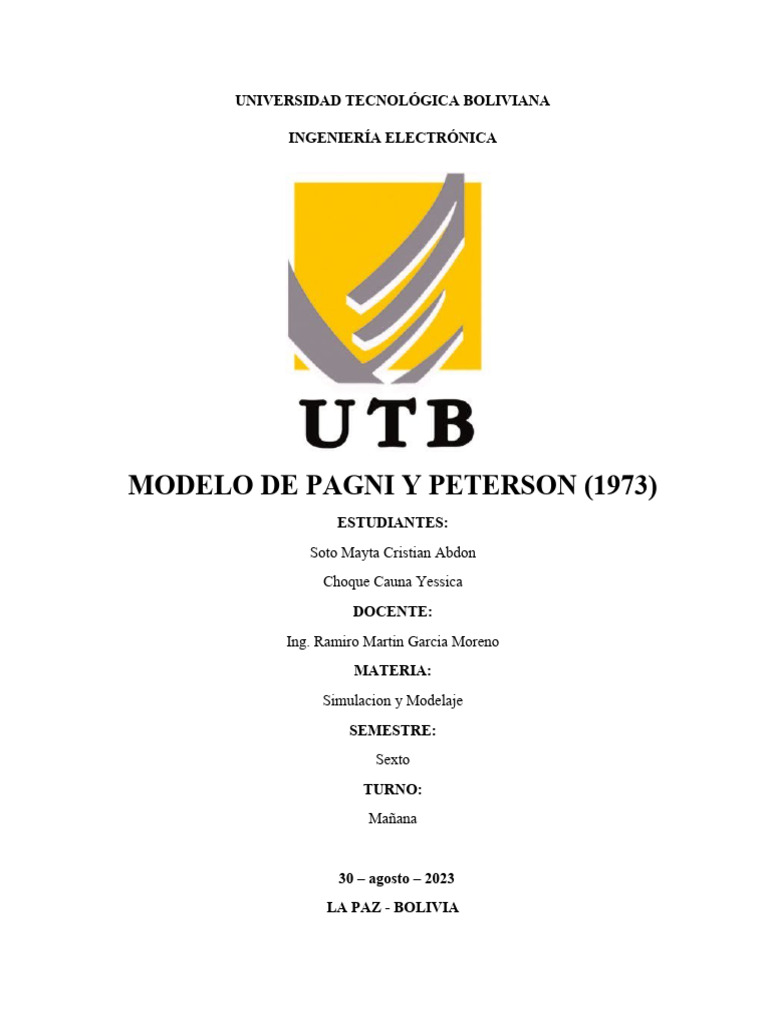 Modelo de Pagni y Peterson en Incendios | PDF | Conduccion termica ...