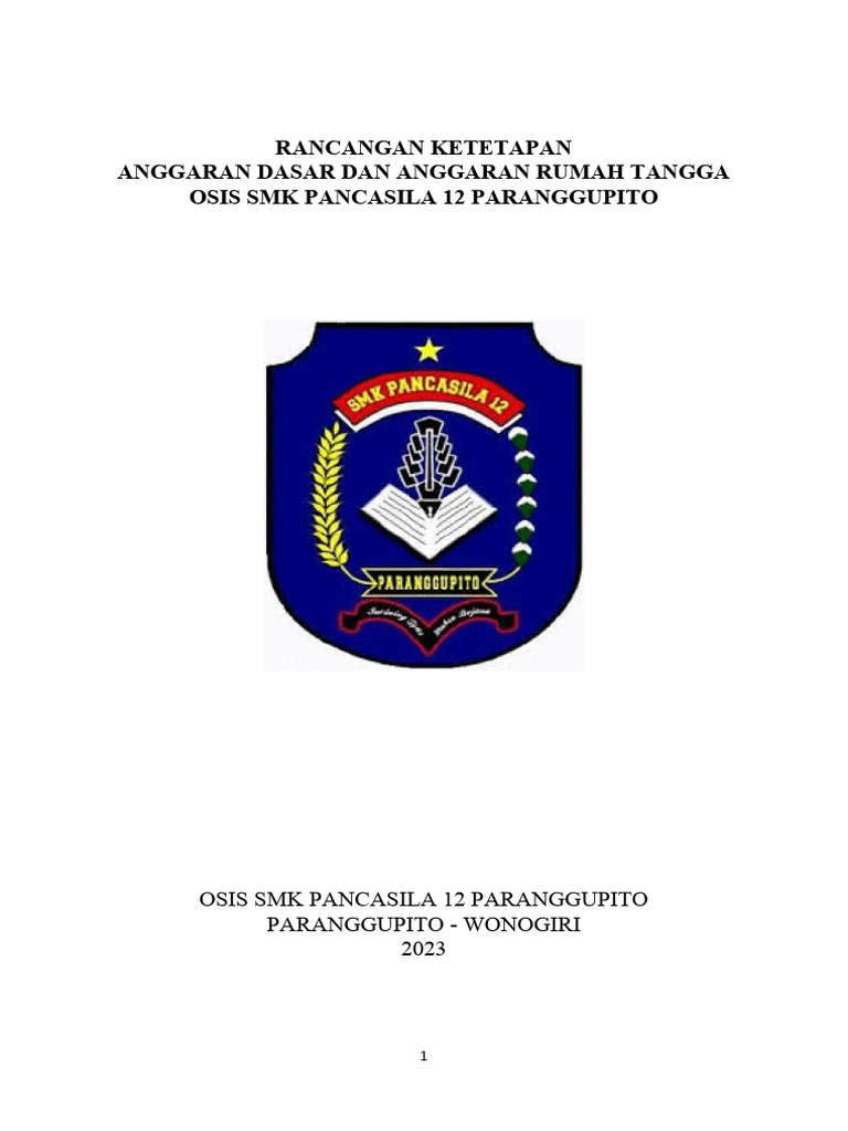 AD Dan ART OSIS AL Kausar | PDF