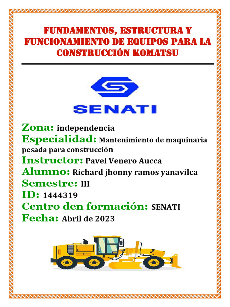 Amcd Amcd-325 Formatoalumnotrabajofinal | PDF | Engranaje | Camión