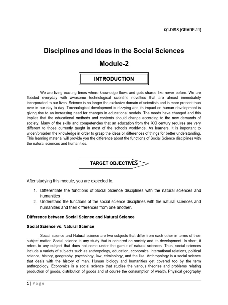 Module 2 | PDF | Social Sciences | Science