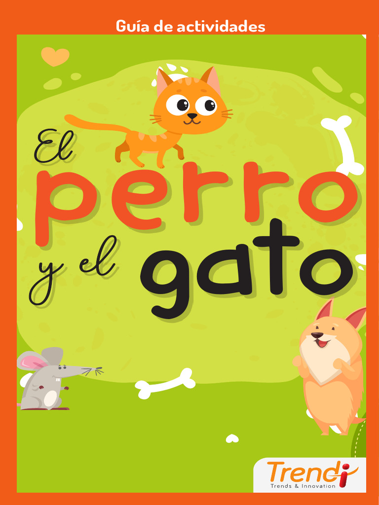 GUIA DE ACTIVIDADES EL PERRO Y EL GATO | PDF