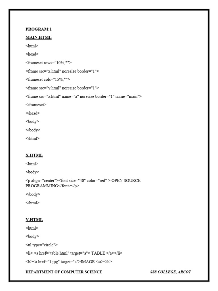 Osp Lab | PDF | Html | World Wide Web