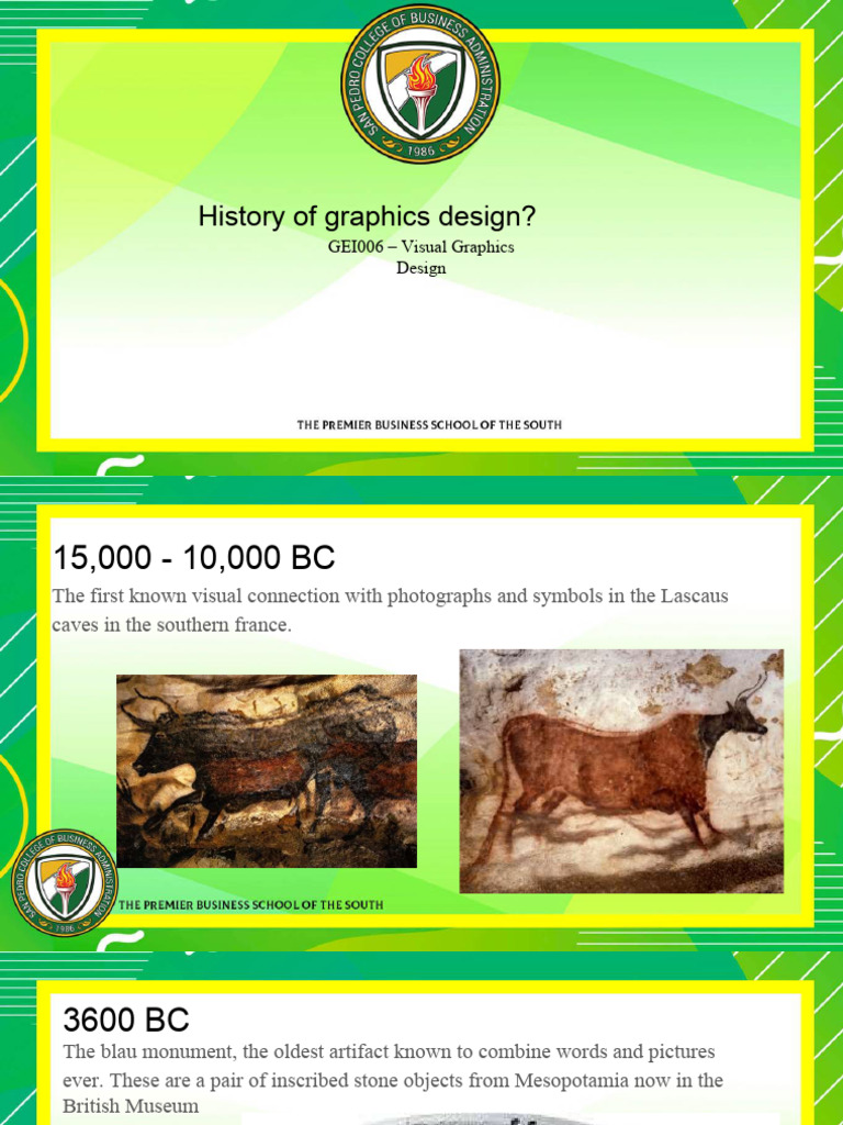 History of Graphics Design | PDF