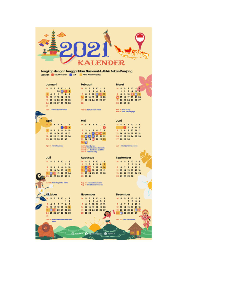 Kalender 2021 | PDF
