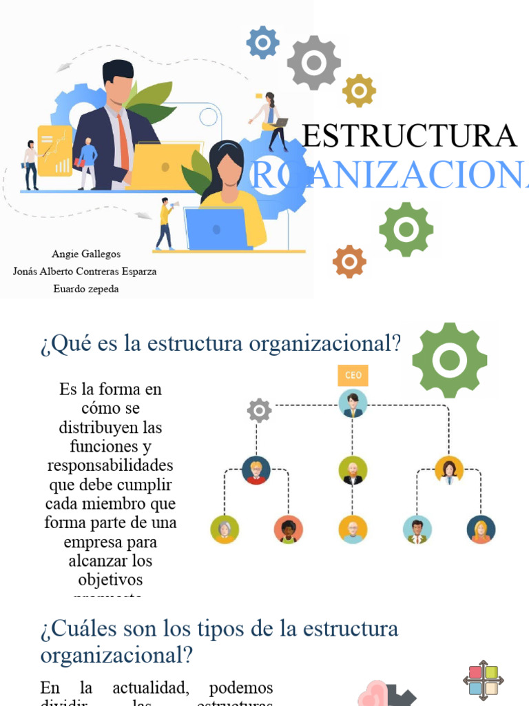 Estructura Organizacional | PDF