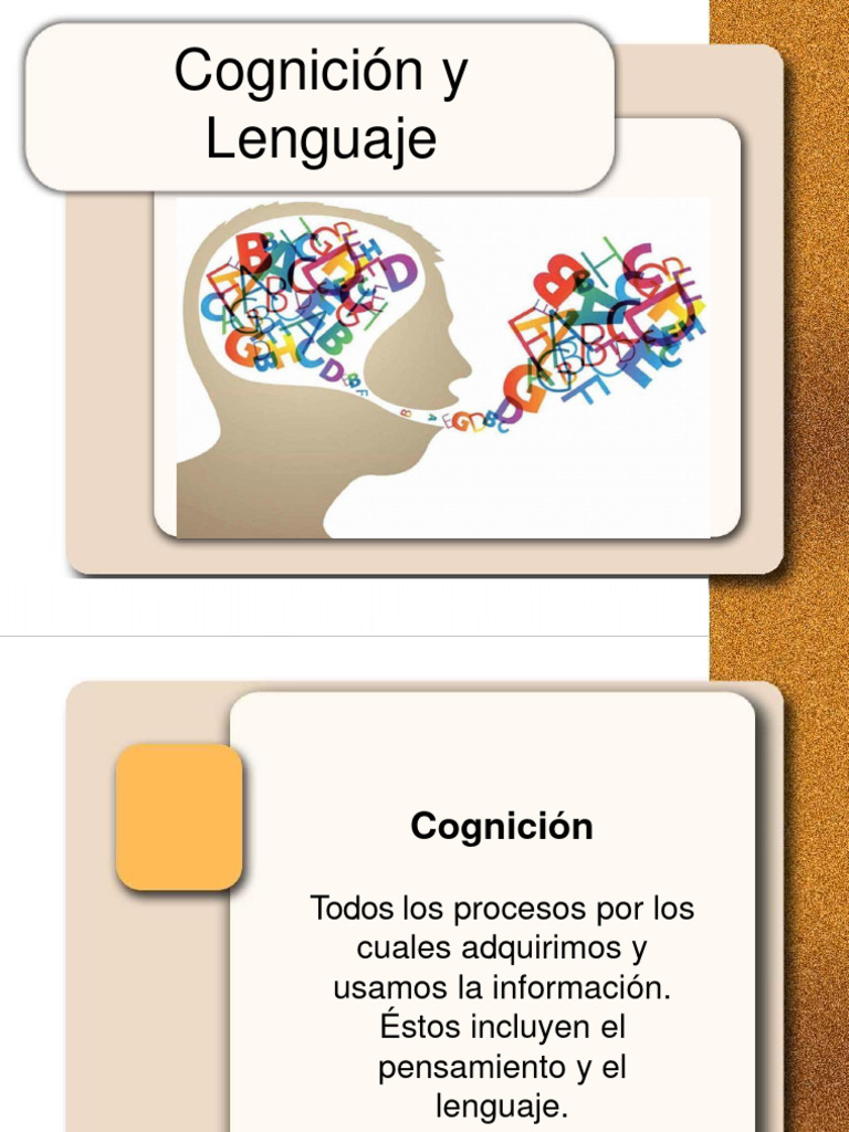 Cognición y Lenguaje | PDF | Palabra | Toma de decisiones
