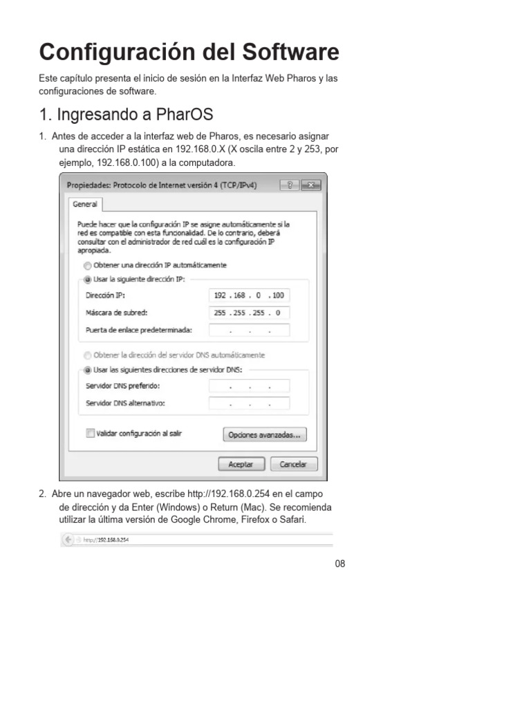 Guía de Inicio de Sesión en PharOS | PDF | Tecnología