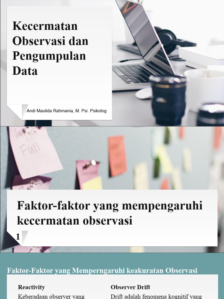 Kecermatan Observasi Data | PDF