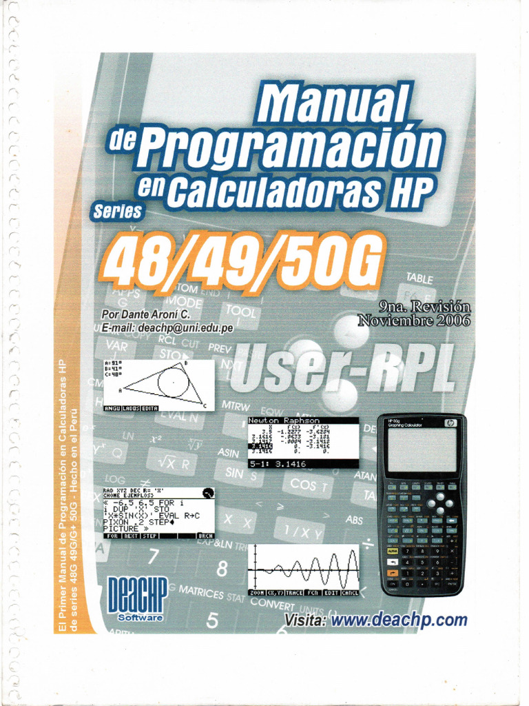 Programacion de Calculadoras HP 48-49-50G | PDF