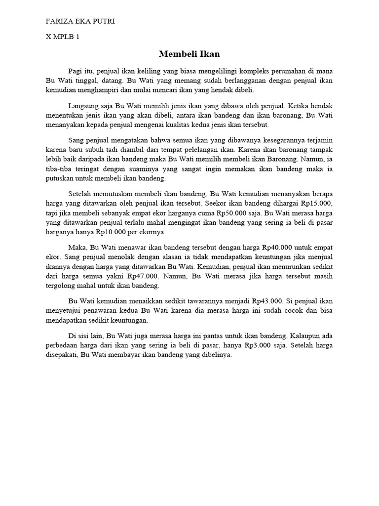 Fariza Eka Putri | PDF