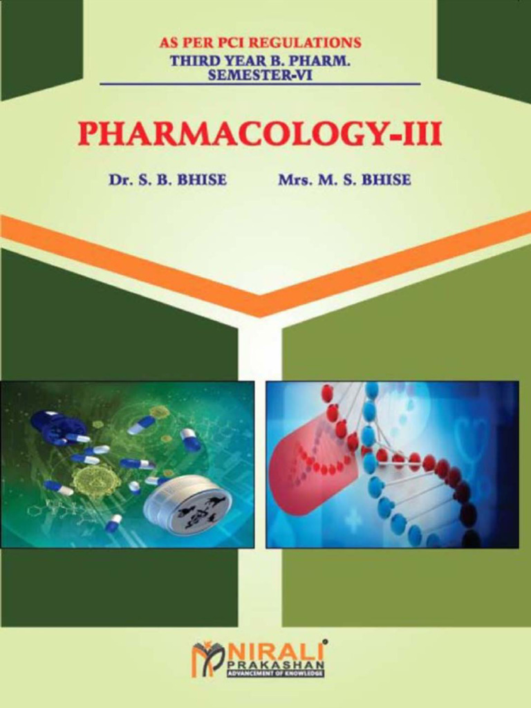 Pharmacology - III (Nirali Prakashan) | PDF