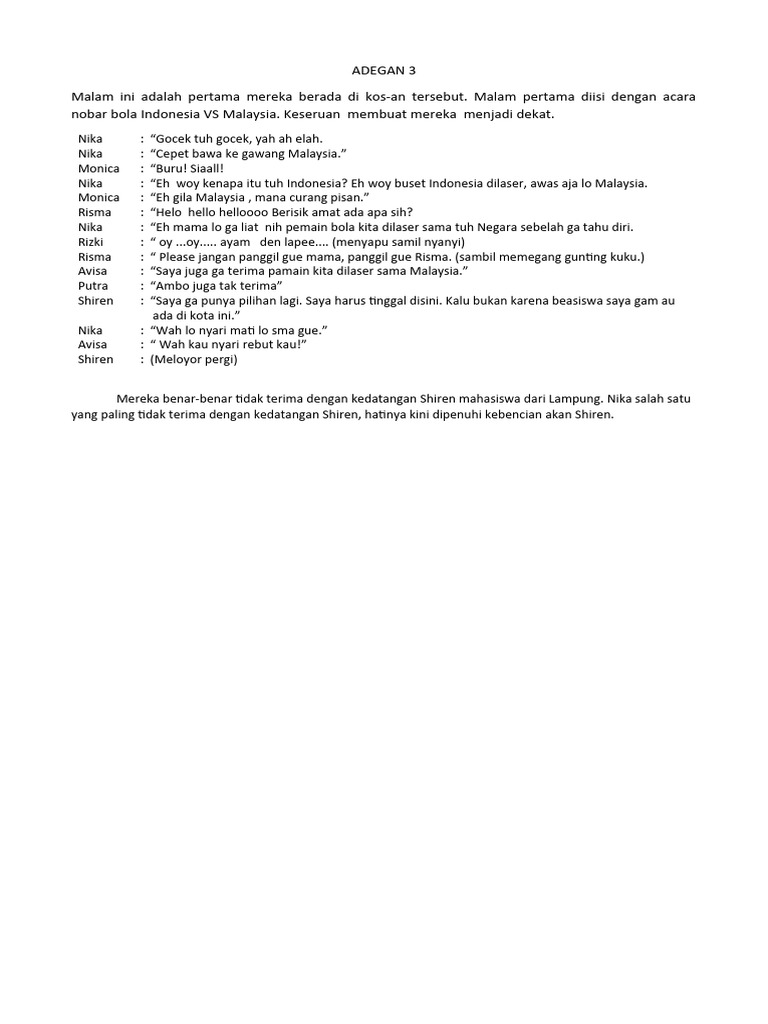 ADEGAN 3 Drama | PDF