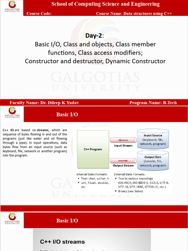 DAY 2 Class MemberFunction Constructor | PDF | Constructor (Object Oriented Programming ...