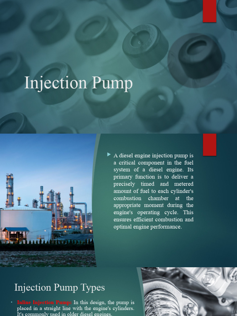 Injection Pump | PDF