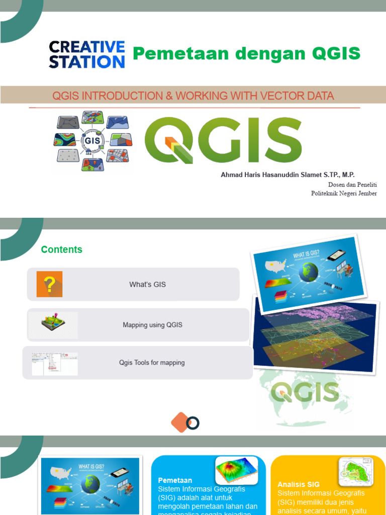 Pemetaan SIG Dengan QGIS | PDF | Komputer