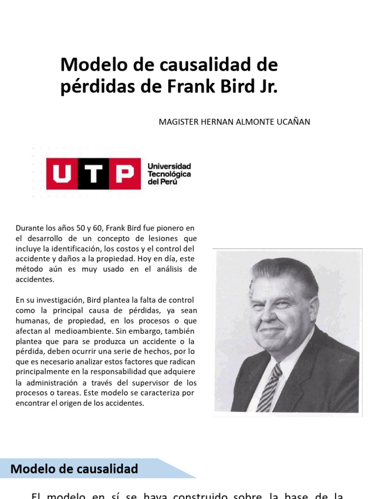 Modelo de Causalidad de Frank Bird Jr. | PDF | Business | Planificación