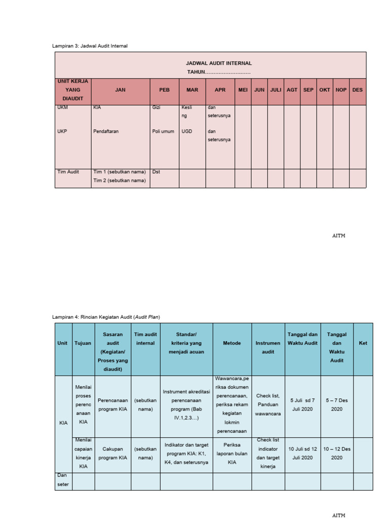 Lampiran 3 KAK AI 2023 | PDF