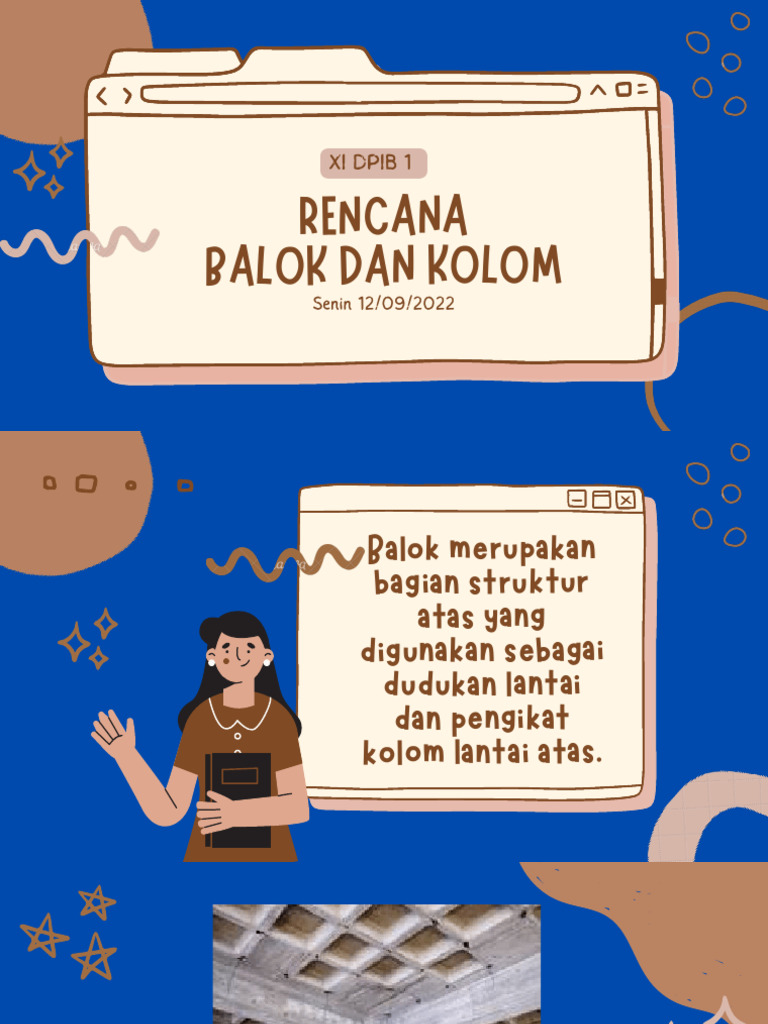 Rencana Struktur Balok dan Kolom | PDF