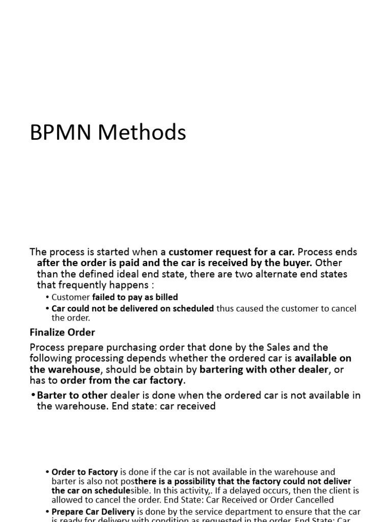 SE Week 11A BPMN Subprocess | PDF | Sales | Barter