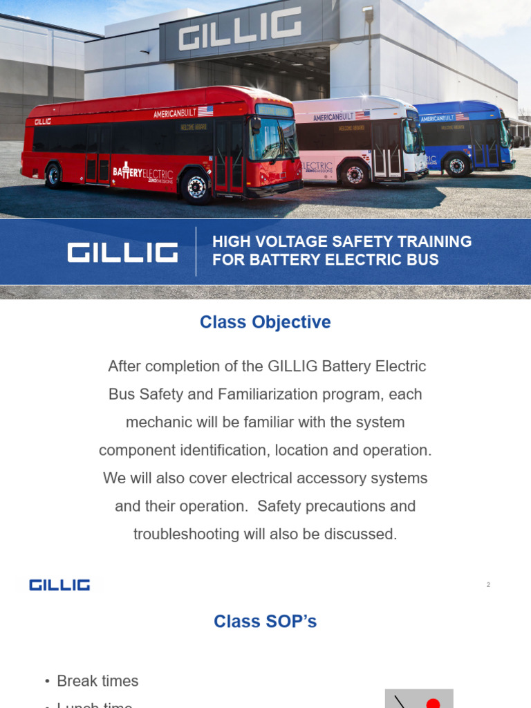 Electric Bus Technician Training | PDF | Electric Motor | Power Inverter