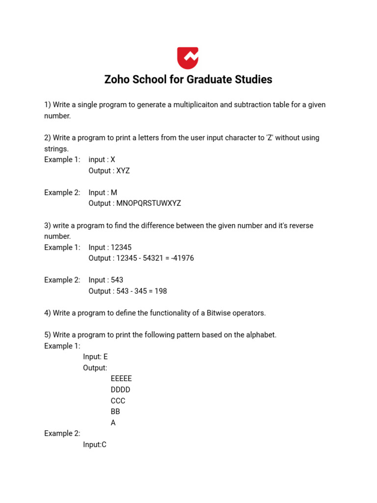 ZSGS Programming Question | PDF | Area | String (Computer Science)